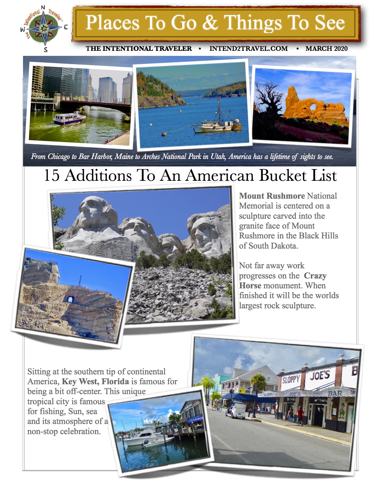 15 Items To Add To Your American Bucket List – The Intentional Travelers