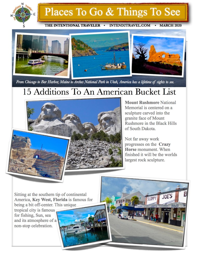 15 Items To Add To Your American Bucket List – The Intentional Travelers
