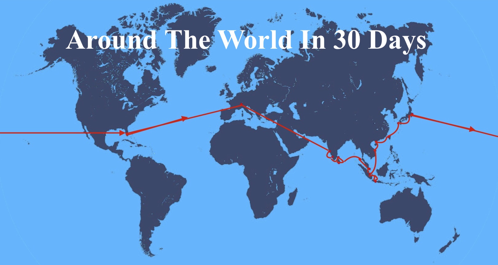 Around The World In 30 Days – The Intentional Travelers